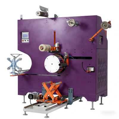 China Automatic Strap Winder with 1200MM Maximum Winding Diameter 380V Input Power and 2100mm × 2100mm × 2200mm Dimensions for sale