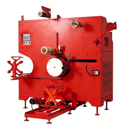 China Automatic Strap Winder PET Lashing Strap Winding Machine with 1200mm Maximum Winding Diameter 380V Input Power and 0.8MPa Maximum Operating Pressure for sale