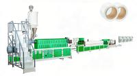 China Heavy Duty PP Strap Band Extrusion Line with 150kg/H Output and Twin Screw Technology for sale