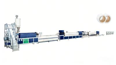 China Heavy Duty Strapping Extrusion Equipment 150kg H Twin Screw Extruder Strong Torque Reliable Operation for sale
