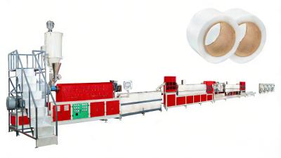 China Heavy Duty PP Strap Band Extrusion Line with 150kg/H Output High Torque Twin Screw Extruder for Stable Performance for sale