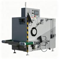 China 2100mm 2200mm Size Pet Strap Automatic Coil Winding Machine High Speed Stable Operation Lashing Strap Winders for Electrical Motor Use for sale