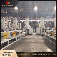 China High‑precision Adjustment PET Strap Processing Machine with Long‑time Operation Feature Minimal Component Consumption for Packaging Band Fabrication for sale