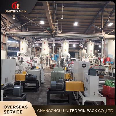China Stable Parameter Tuning PET Strap Processing Machine with Extended Continuous Operation Less Mechanical Abrasion for Packaging Band Fabrication for sale