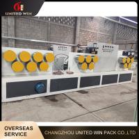 China Reliable Dimension Alignment PET Strap Processing Machine with Uninterrupted Running Trait Low Friction Damage for Packaging Band Fabrication for sale