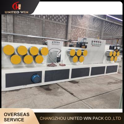 China Reliable Dimension Alignment PET Strap Processing Machine with Uninterrupted Running Trait Low Friction Damage for Packaging Band Fabrication for sale