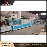 China Consistent Dimension Setting PET Strapping Band Machine with 1200MM Maximum Winding Diameter and 0.6MPa Minimum Operating Pressure for sale