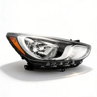 China ARESMRON High Brightness Blue LED Headlight Head Lamp Assembly OE 92102-1R010  for Hyundai Accent 2011-2014 12V Voltage for sale