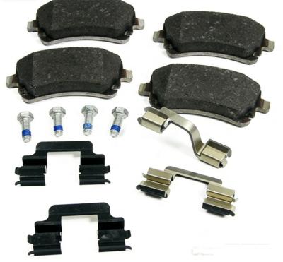 China Premium Vehicle Ceramic Rear Brake Pad OE 4B3698451A for Audi A8 2007- High Load Capacity OEM/ODM Customization Service for sale