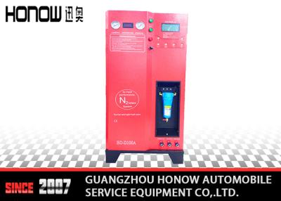 China Red Tire Inflation Nitrogen Inflator Machine High Purity / Nitrogen Tire Equipment for sale