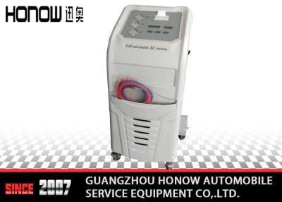 China CE Car AC Recovery Machine , Refrigerant Recycling Machine Air Conditioning Charging Station for sale