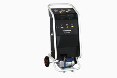 China Full Manuel Auto Ac Recovery Recycle And Recharge Machine 220 Volt 250ml Dry Filter for sale