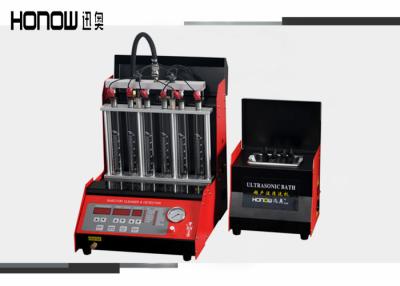 China 220V/110V Car Gasoline Fuel Injector Tester And Cleaner LED Display Easy Operation for sale