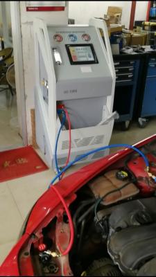 China LCD Displayer R134a Recovery Recycle Recharge Machine AC Flush Device 50/60HZ for sale