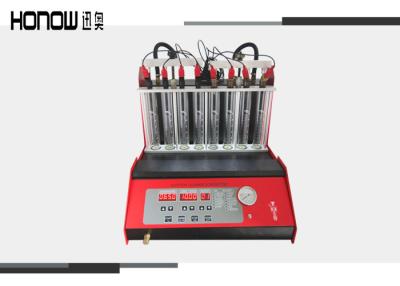 China Car Ultrasonic Fuel Injector Tester And Cleaner 8 Cylinders 0-10000rpm Rotation Speed for sale