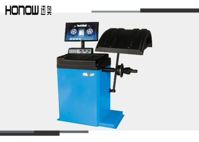 China LCD Monitor Car Wheel Balancing Machine Dynamic / Static Modes Balance 50 / 60 HZ for sale