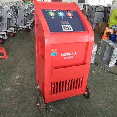 China Vacuum Refill R134a Refrigerant Recovery Machine , Air Conditioning Charging Equipment for sale