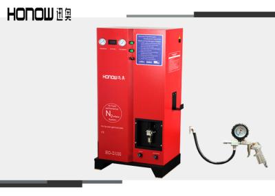 China Manual Mode Nitrogen Generator Machine With Vacuum / Nitrogen Tire Inflation System for sale