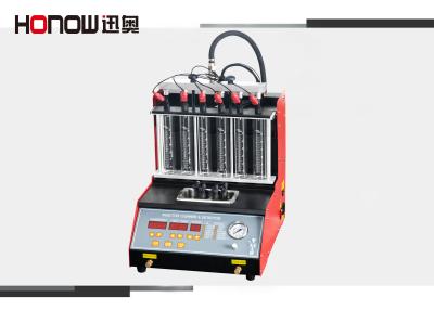China Manual Mode Gasoline Fuel Injector Tester And Cleaner Ultrasonic Cleaning for sale