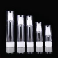 China 20ml 30ml 60ml 90ml Airless Pump Bottles Sparyer Refillable Cosmetic Packaging for sale