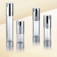 China Clear Plastic As Recycled Lotion Airless Cosmetic Bottles 30ml 50ml With Pump Travel Size for sale