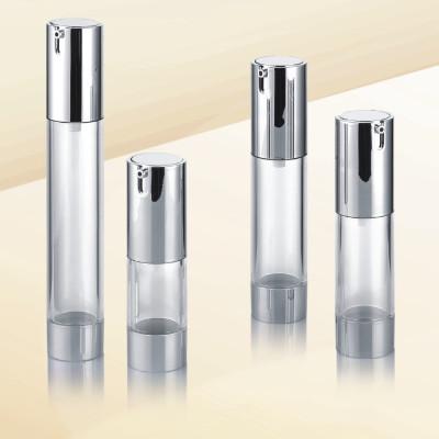 China Clear Plastic As Recycled Lotion Airless Cosmetic Bottles 30ml 50ml With Pump Travel Size for sale