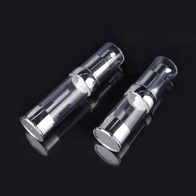 China Clear Empty Facial Serum Pump Packaging White 10ml - 30ml for sale