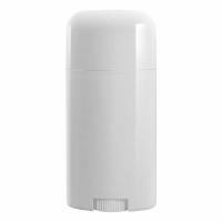 China White 50ml Paste Empty Roll On Bottle Shipment On Time Skincare Oval Bottle for sale