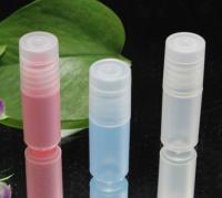 China Frosted 10ml Empty Roll On Bottle Plastic Deodorant Perfume Oil Roller Ball Bottles for sale