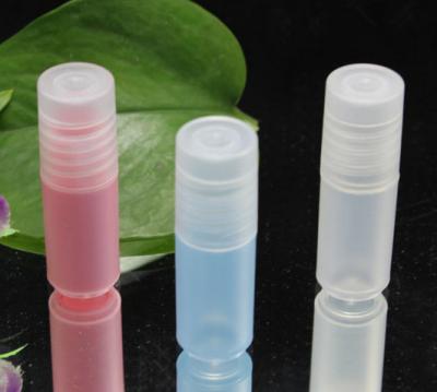 China Frosted 10ml Empty Roll On Bottle Plastic Deodorant Perfume Oil Roller Ball Bottles for sale