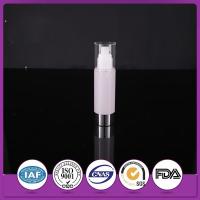 China Pink PMMA Personal Care Cosmetic Bottle With Overcap 1oz 30ml for sale