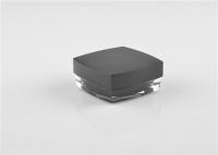 China 30g Black Square Acrylic Plastic Cream Container Jar For Uv Gel Cosmetic Packaging for sale