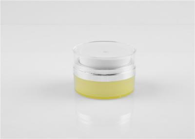 China 50g Acrylic Face Cream Container Cosmetic Airless Press Pump Jar Packaging for sale