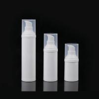 China Traveling Pocket Size PP Plastic 15ml Cosmetic Airless Pump Bottle For Skincare Lotion for sale