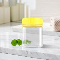 China 220ML 7oz Empty PET Plastic Storage Honey Candy Cookie Container Jar For Food Packaging for sale