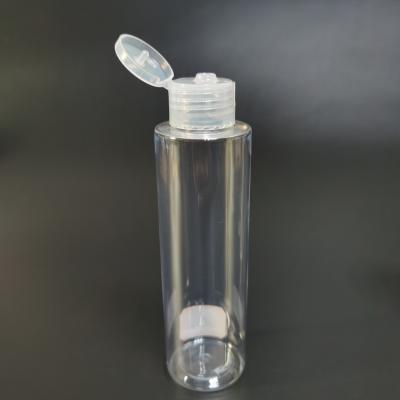 China 100ML Clear Shampoo Conditioner Bottles PET Plastic Cosmetics Packaging for sale