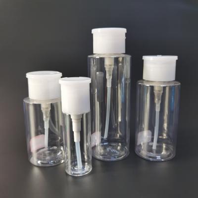 China Best Selling Portable Clear 150Ml Pet Shower Gel Shampoo Bottle Plastic Packaging for sale