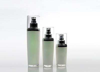 China ISO9001 New Style Low Price 30ml 50ml 120ml  Green Electroplating Plastic Lotion Bottles Airless Lotion Bottles for sale