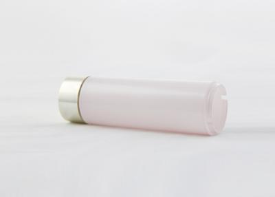 China Hot Stamping Acrylic Airless Bottle , 30ml 50ml Plastic Pump Dispenser Bottles for sale