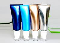 China Tube Style Airless Cosmetic Bottles Shiny Plastic  30ml 35ml Empty PP for sale