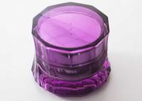 China 30ml 50ml Plastic Makeup Jars , ABS Round Acrylic Cosmetic Containers for sale
