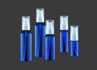 China Solid Color Custom Cosmetic Packaging , 15ml Round Small Lotion Pump Bottle for sale