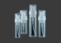 China Disposable Shampoo 15ml PET Plastic Bottles Empty Frosted Mist Sprayer for sale