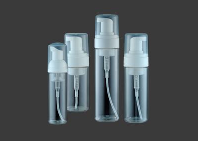 China Disposable Shampoo 15ml PET Plastic Bottles Empty Frosted Mist Sprayer for sale