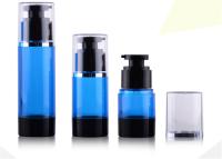 China AS Custom Color Airless Cosmetic Bottles ISO9001 For Facial Cleanser Lotion for sale