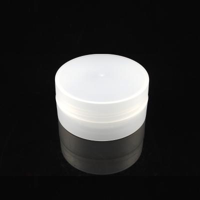 China PP Plastic Cosmetic Cream Jars Packaging Acrylic For Face Cream Body Butter for sale