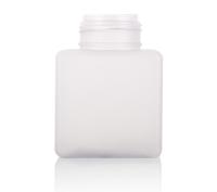 China PETG Square 450ml Cosmetic Foaming Soap Bottles , Makeup Remover Foam Dispenser Bottle for sale