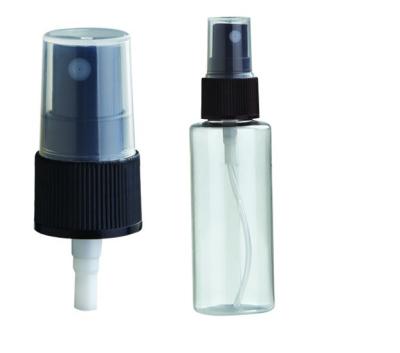 China Round 10ML Plastic Cosmetic Spray Bottles FDA Small Clear PET Screen Printing for sale