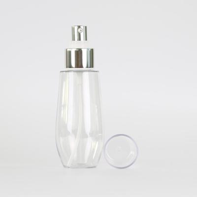 China Organic Pet 100ml Empty Lotion Bottles Screen Printing Surface Handling for sale