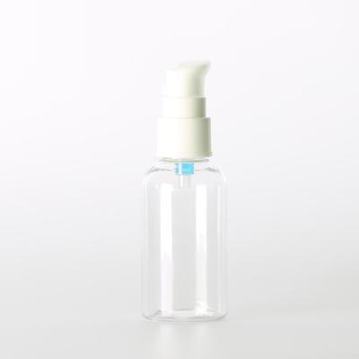 China Organic Natural Small Lotion Pump Bottle , 50ml Clear Empty Lotion Containers for sale
